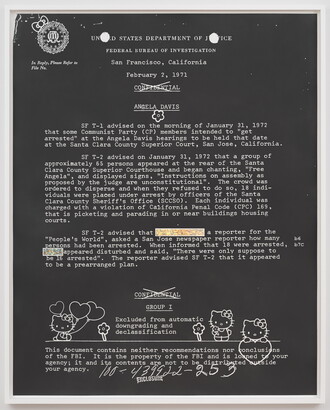 FBI Drawing: Instructions on Assembly | Amon Carter Museum of American Art