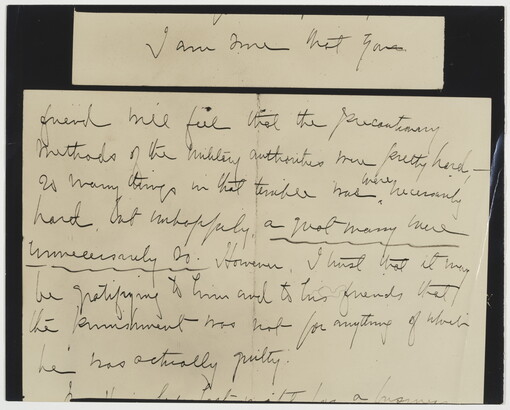 Handwritten note. n.d. | Amon Carter Museum of American Art
