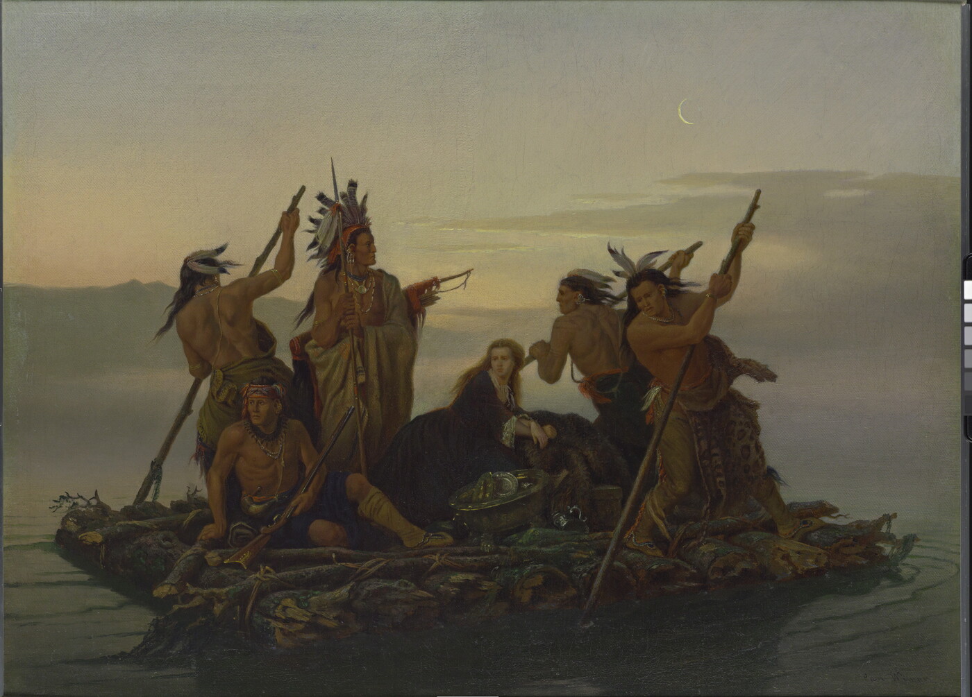 The Abduction of Boone's Daughter by the Indians | Amon Carter Museum ...