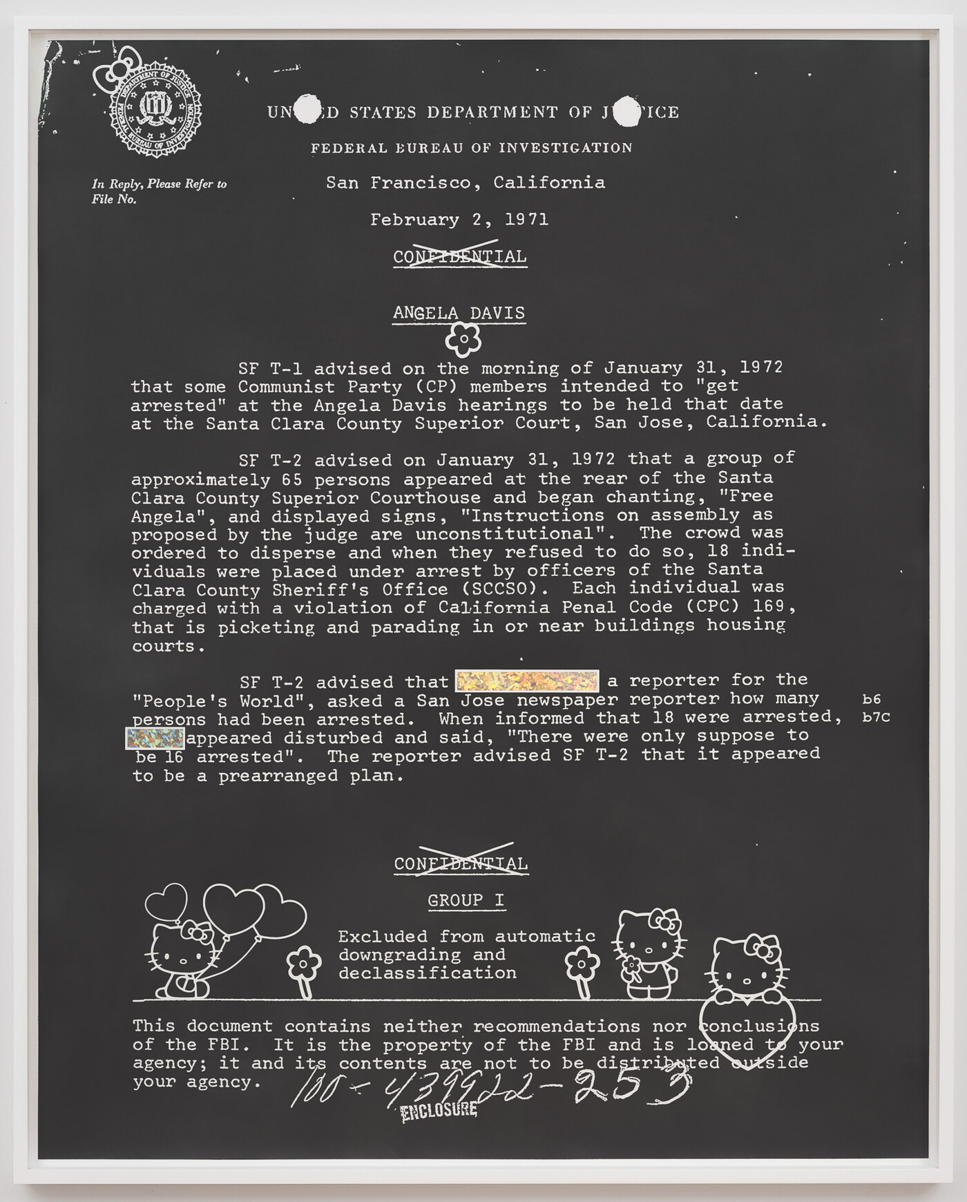 FBI Drawing: Instructions on Assembly | Amon Carter Museum of American Art