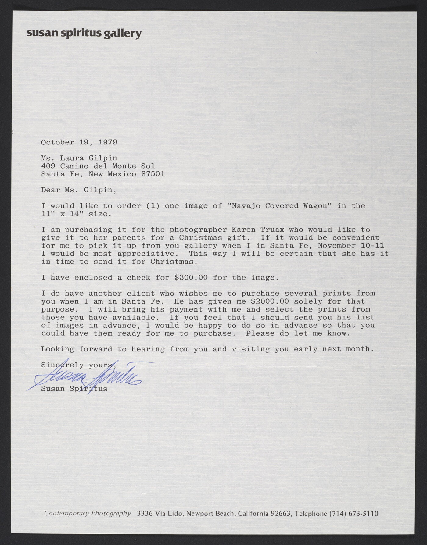 Susan Spiritus, Susan Spiritus Gallery, Newport Beach, California, to ...