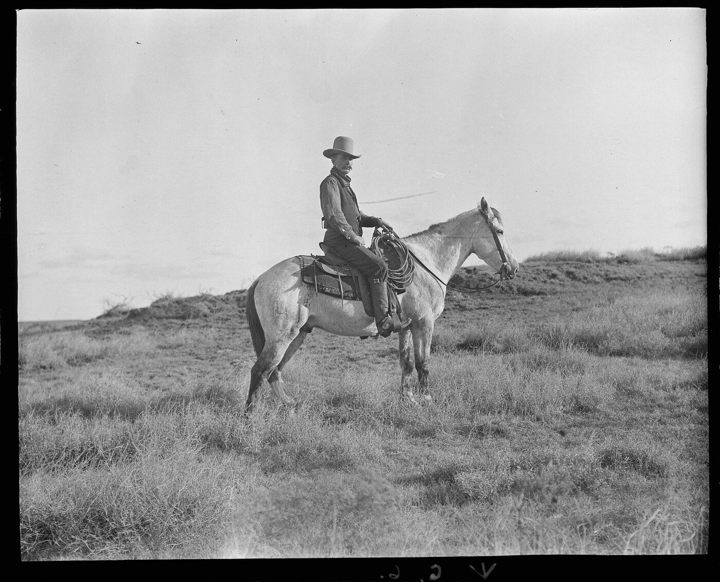 Jess Bomar of the Turkey Track outfit. Turkey Track Ranch, Texas ...