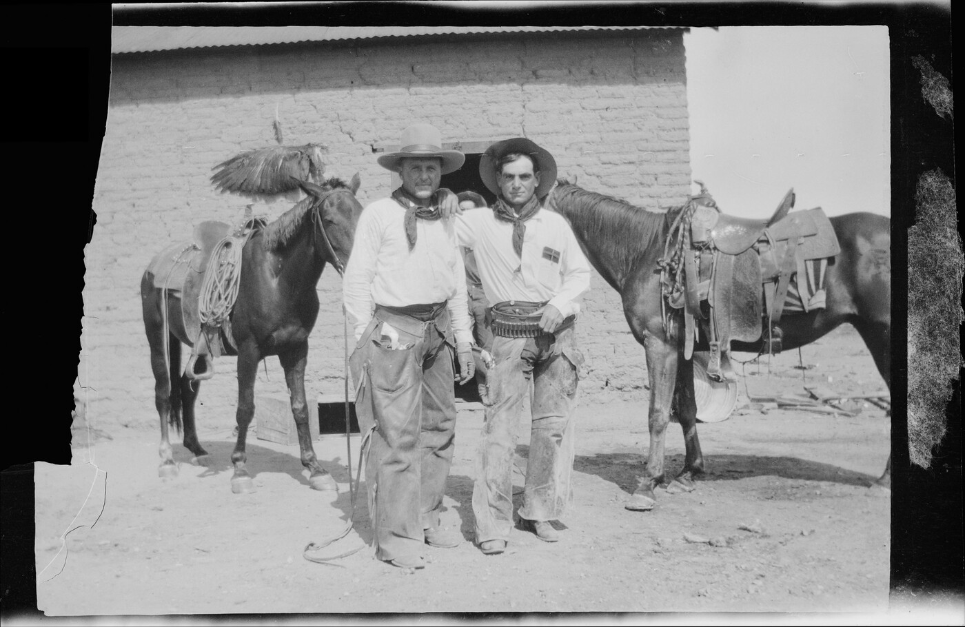 George Pattullo, writer of Western stories, and a Mr. Sherman Rinehart ...