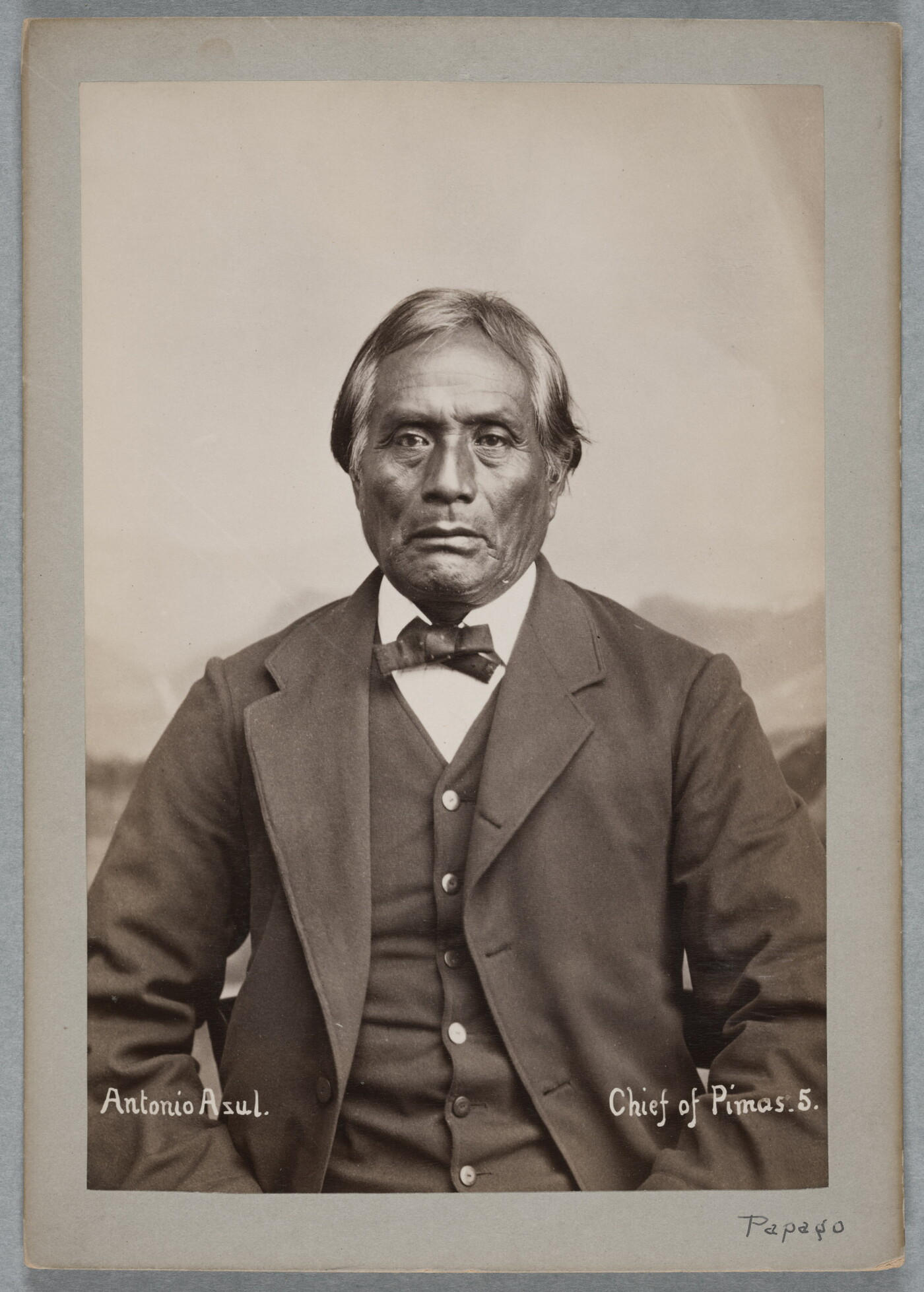 [Antonio Azul, Chief of Pimas] | Amon Carter Museum of American Art