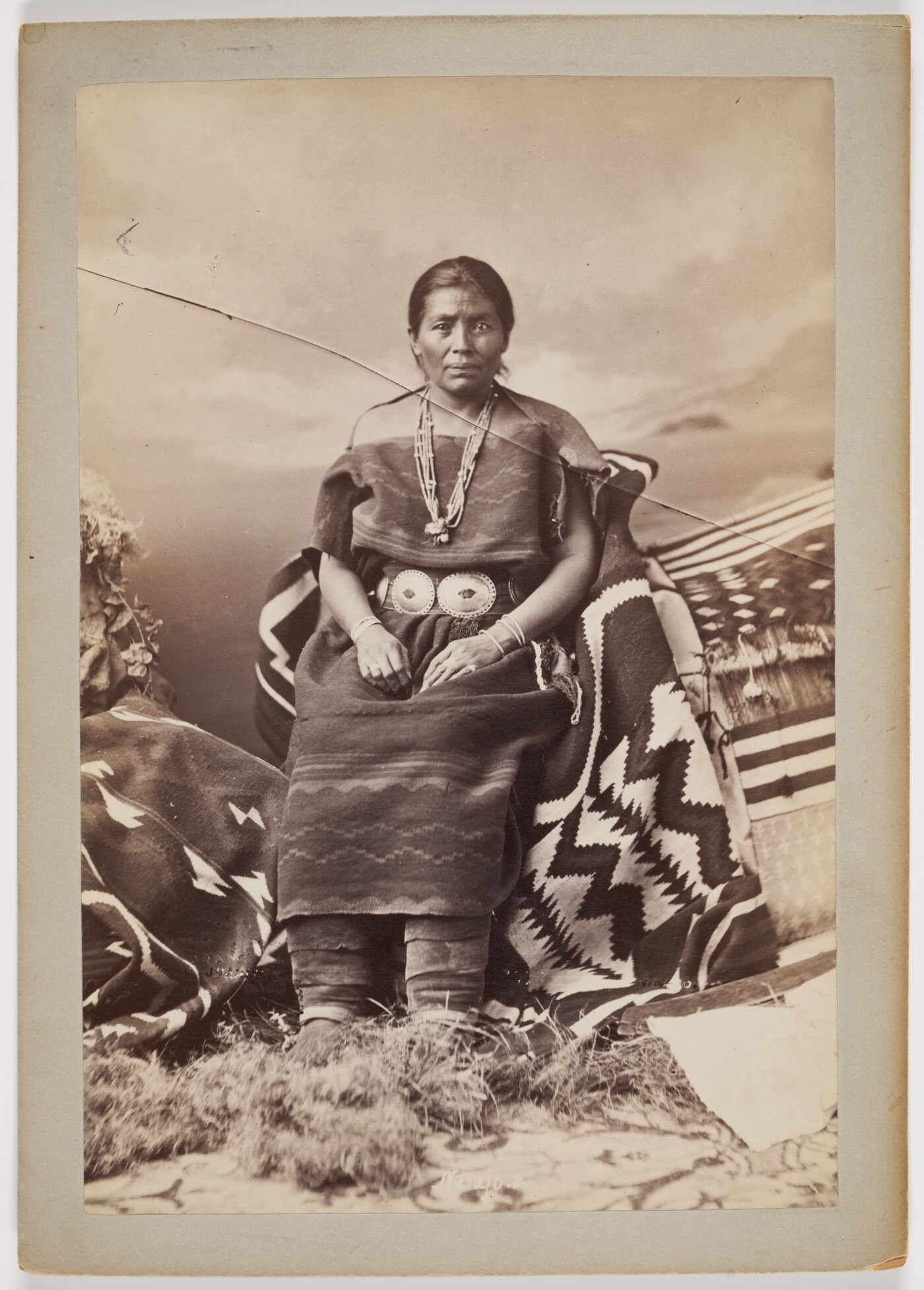 Juanita, Chief Manuelito's Favorite Wife, also called Ta-Ha-Ni Ba-Da-Na ...