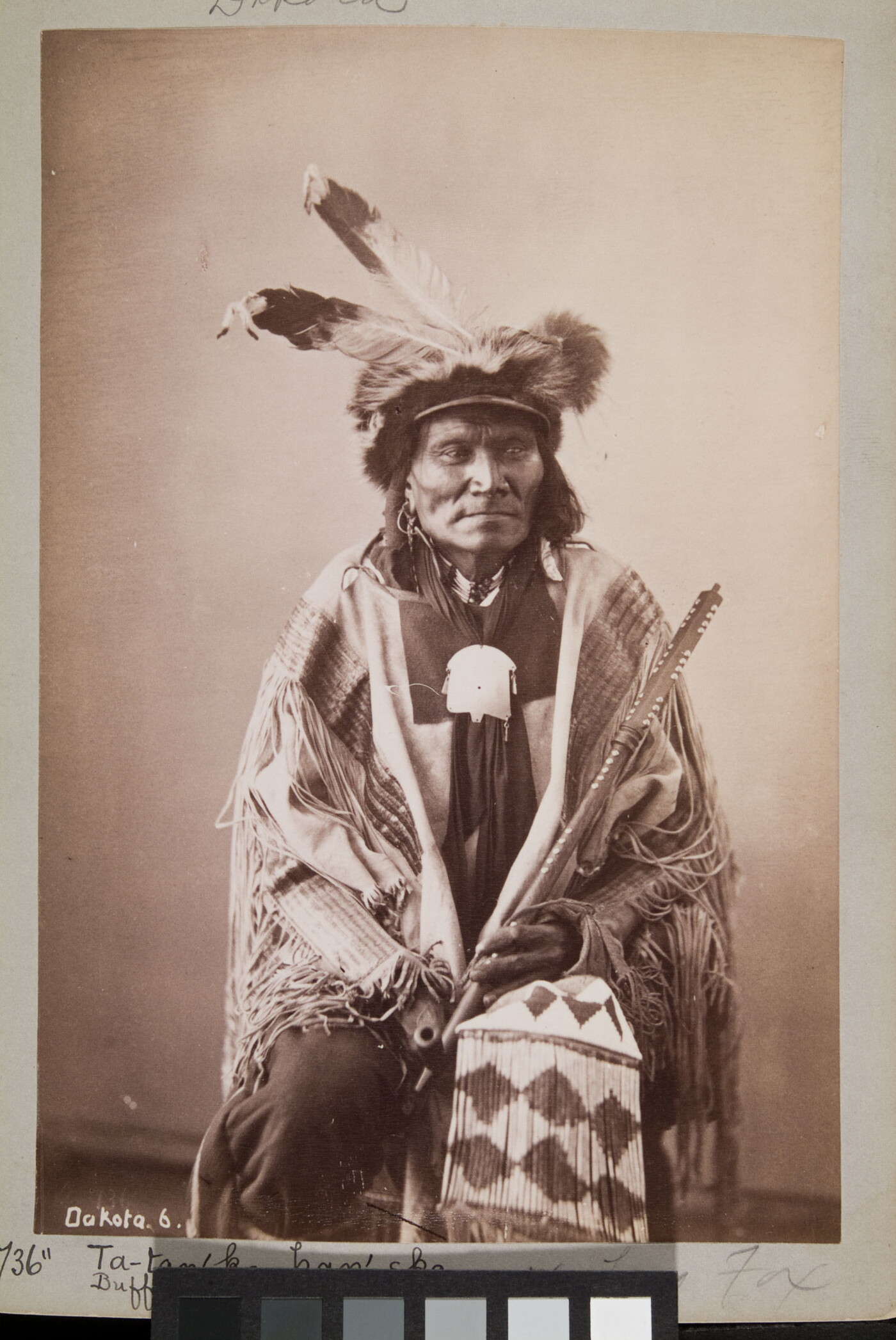 Ta-tan-ka Han-ska or Long Buffalo Bull | Amon Carter Museum of American Art
