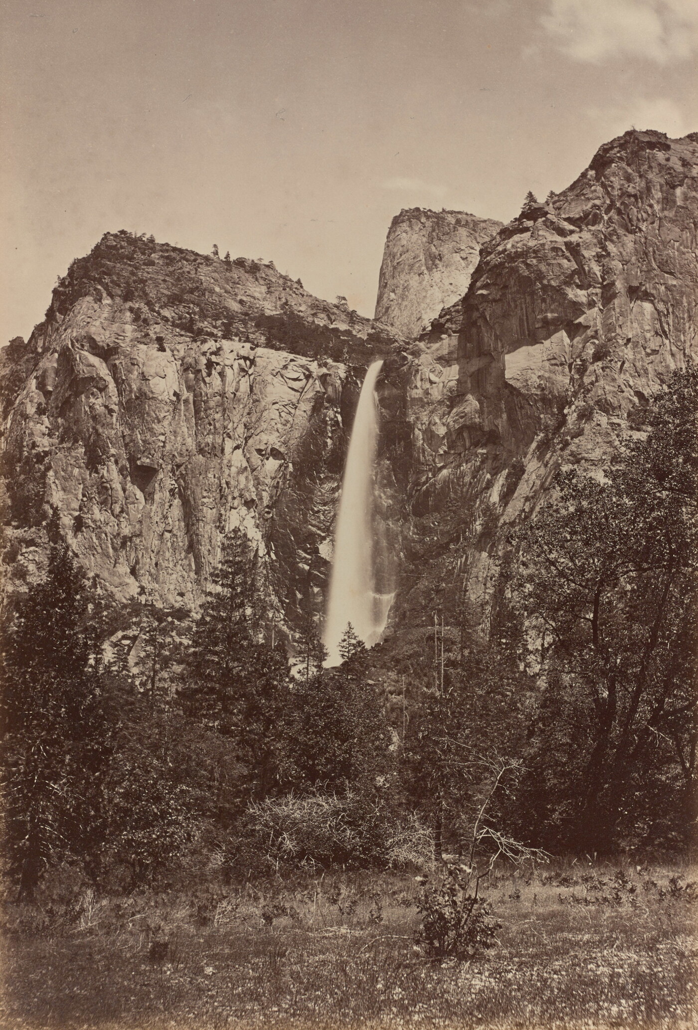 The Bridal Veil, 900 Feet. Yosemite | Amon Carter Museum of American Art