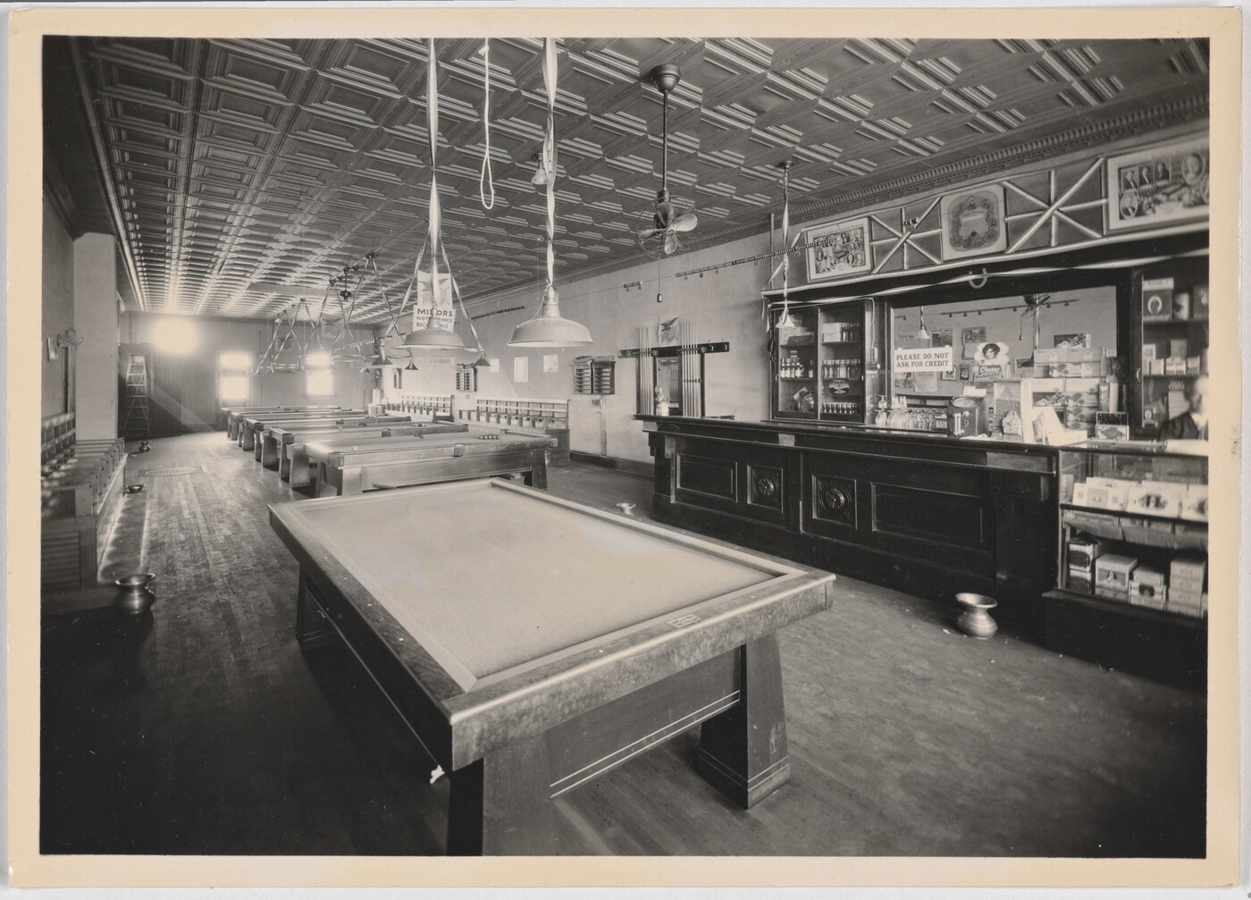 [Pool hall interior, Ovid, Colorado] | Amon Carter Museum of American Art
