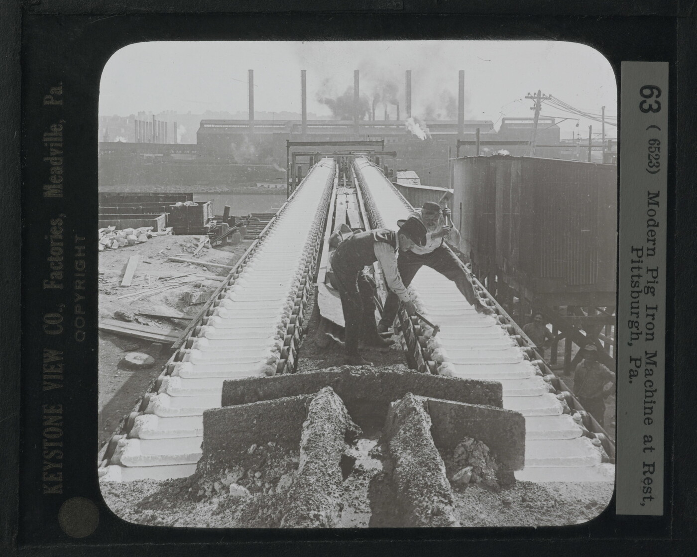 Modern Pig Iron Machine at Rest, Pittsburgh, Pa. | Amon Carter Museum ...