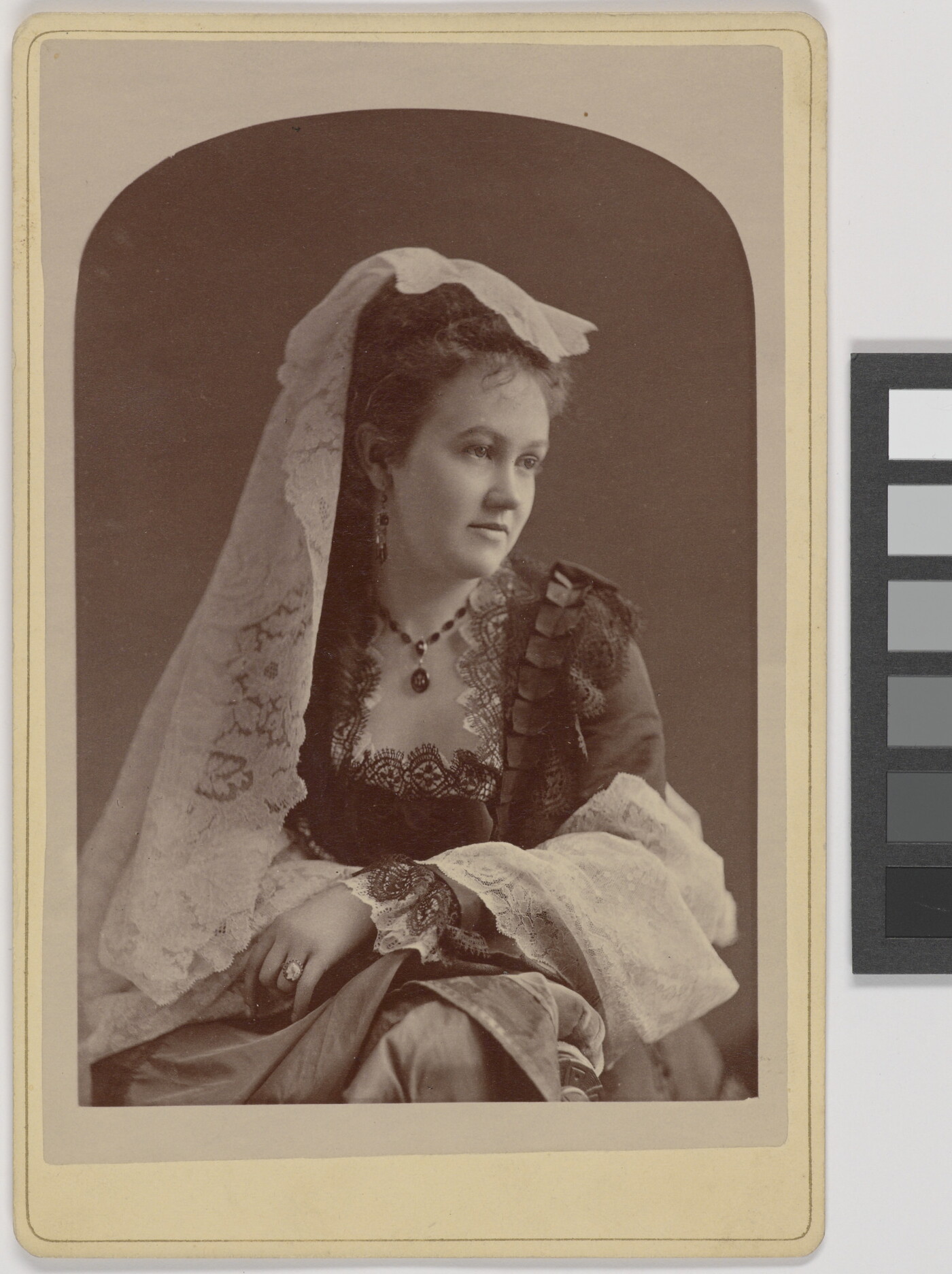 [Portrait of woman wearing veil] | Amon Carter Museum of American Art