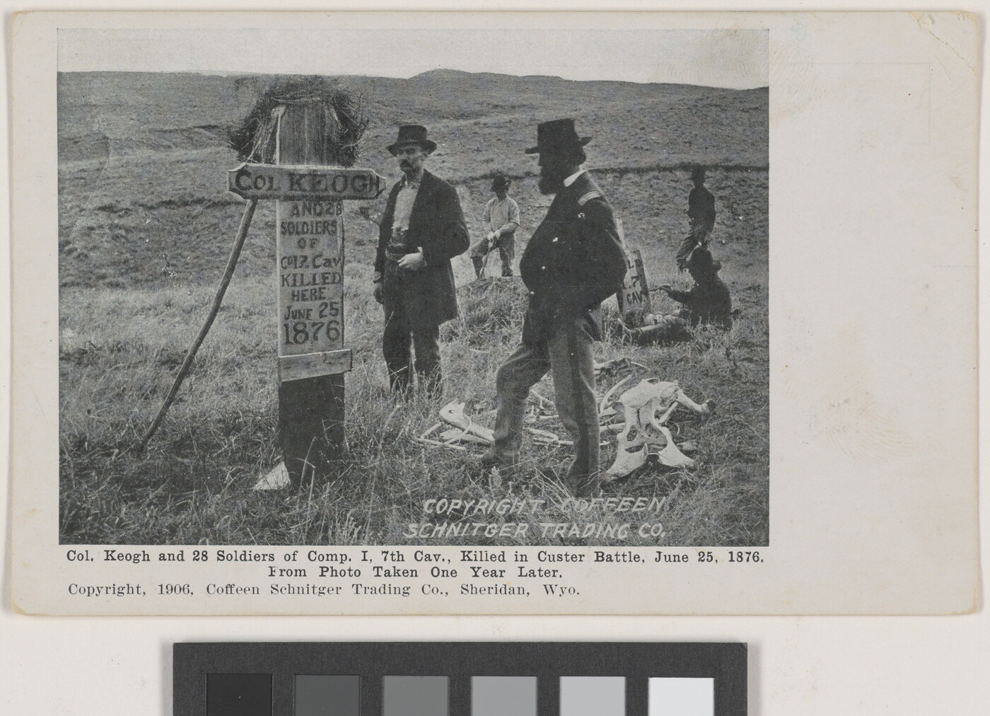 Col. Keogh and 28 Soldiers of Comp. I, 7th Cav., Killed in Custer ...
