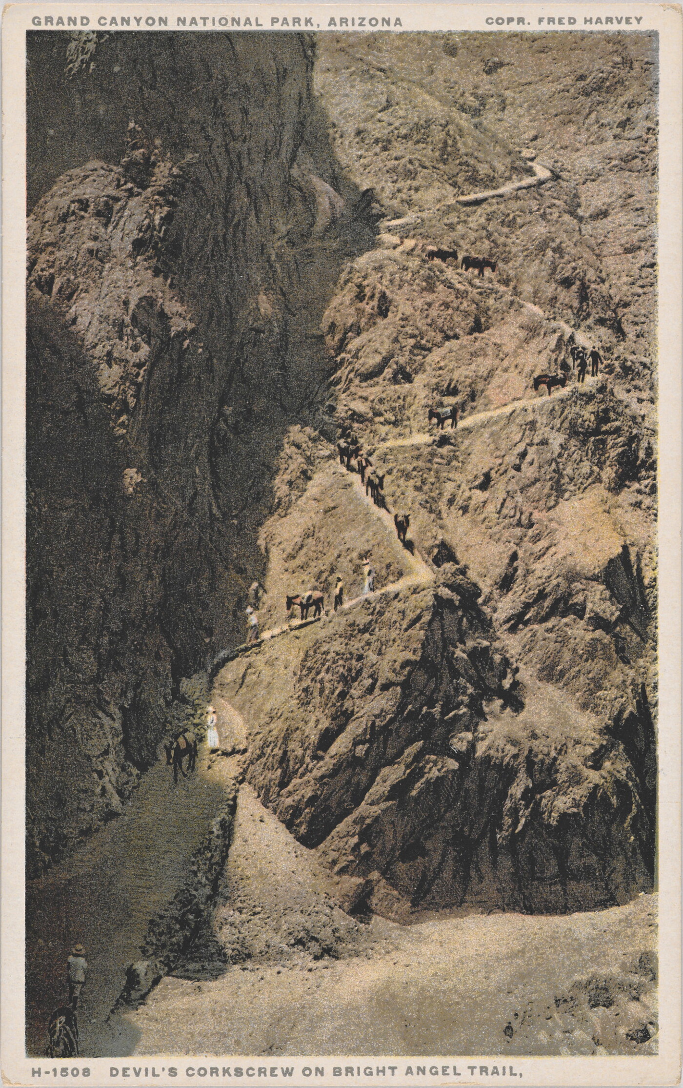Devil's Corkscrew on Bright Angel Trail | Amon Carter Museum of ...