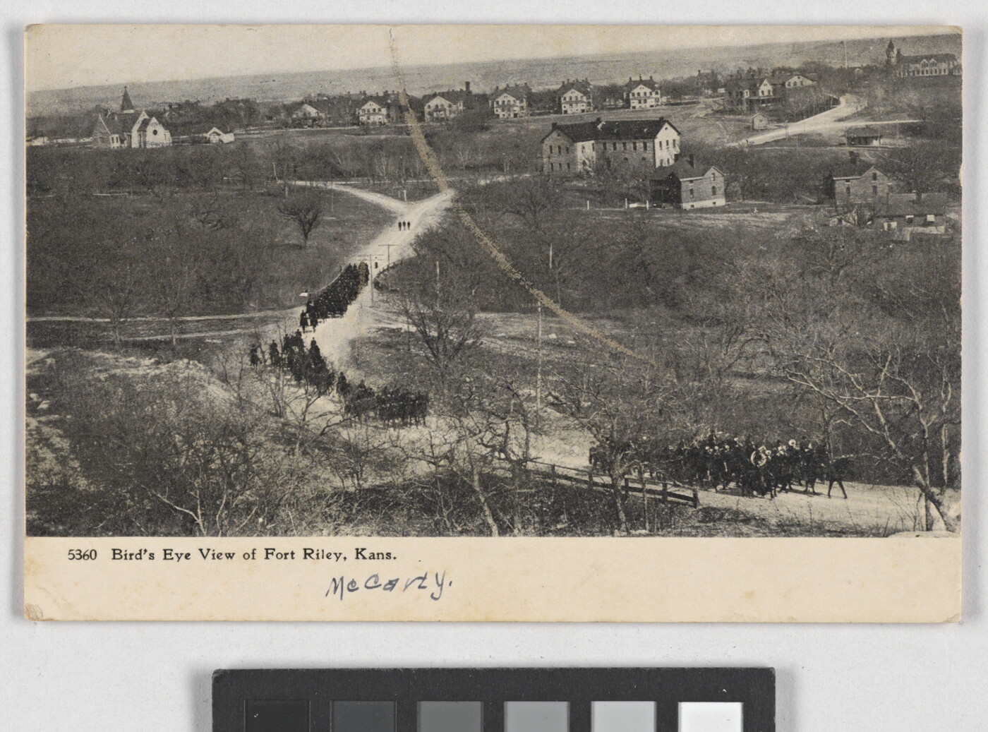 Bird's Eye View of Fort Riley, Kans. | Amon Carter Museum of American Art