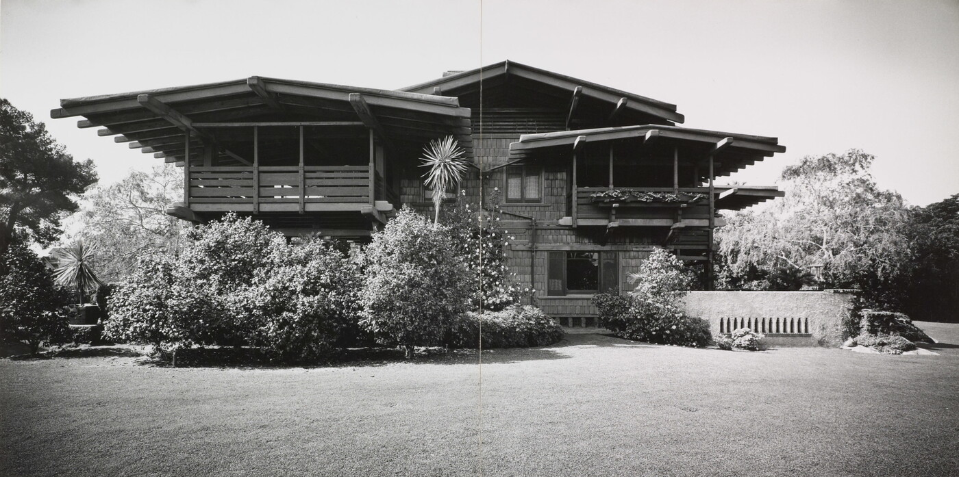 The Gamble House. North Elevation | Amon Carter Museum of American Art