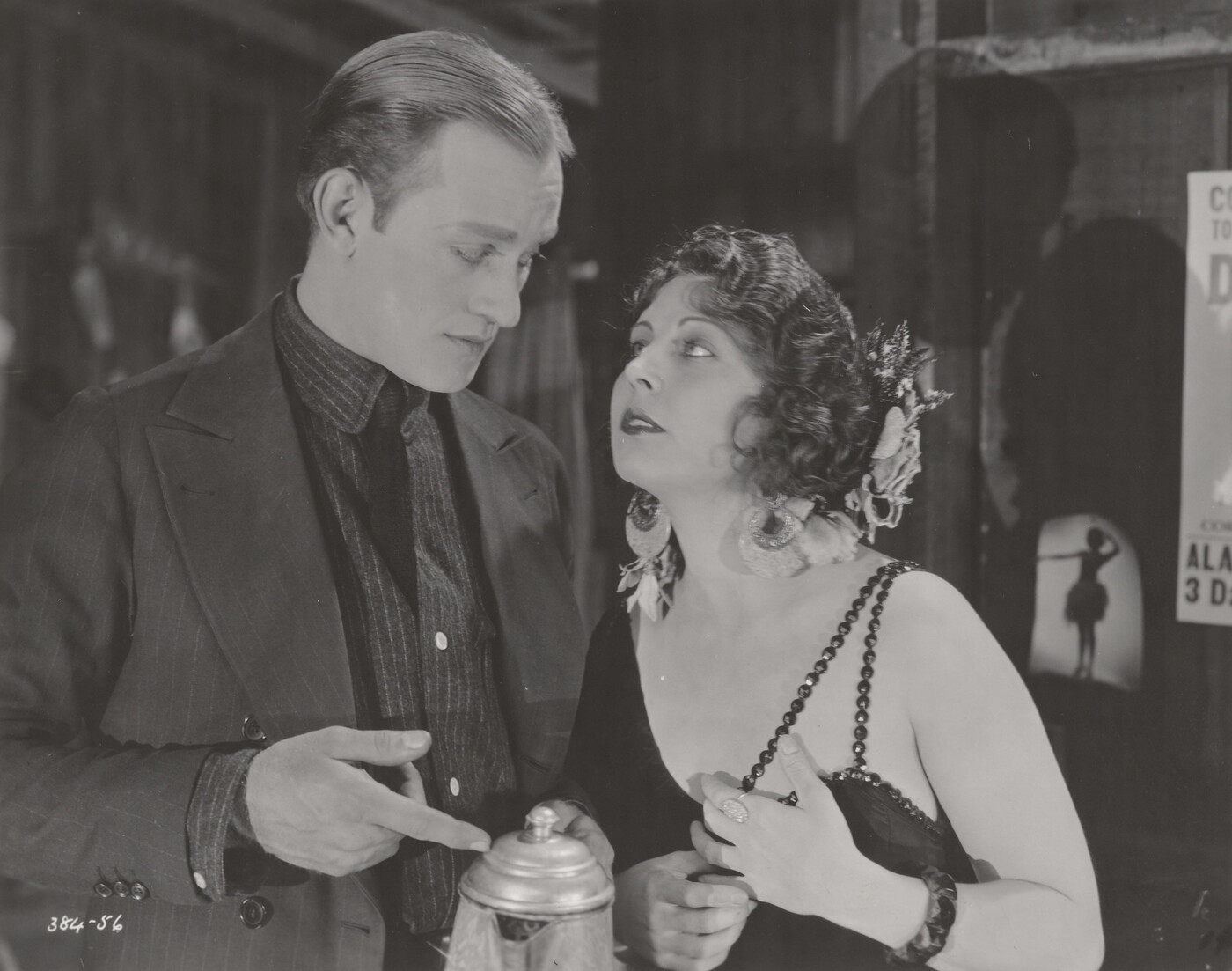 [Dorothy Dalton and Conrad Nagel holding coffee pot, "Fool's Paradise ...