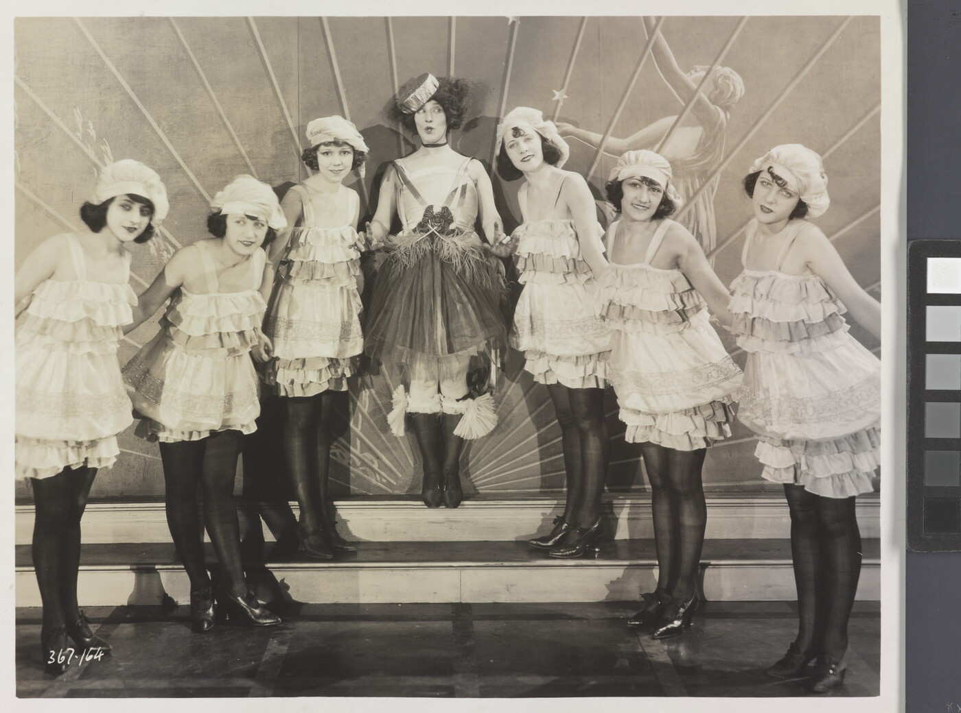 [Chorus girls including Alma Bennett and Shannon Day, "Affairs of ...