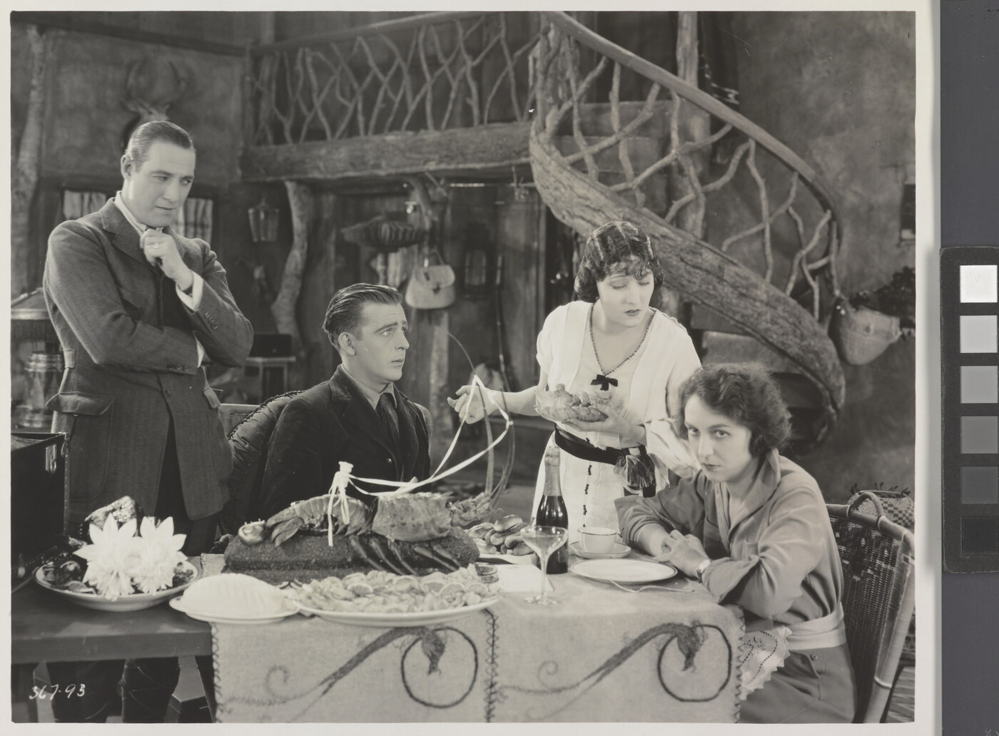[Elliot Dexter, Wallace Reid and Gloria Swanson and Dorothy Cumming ...