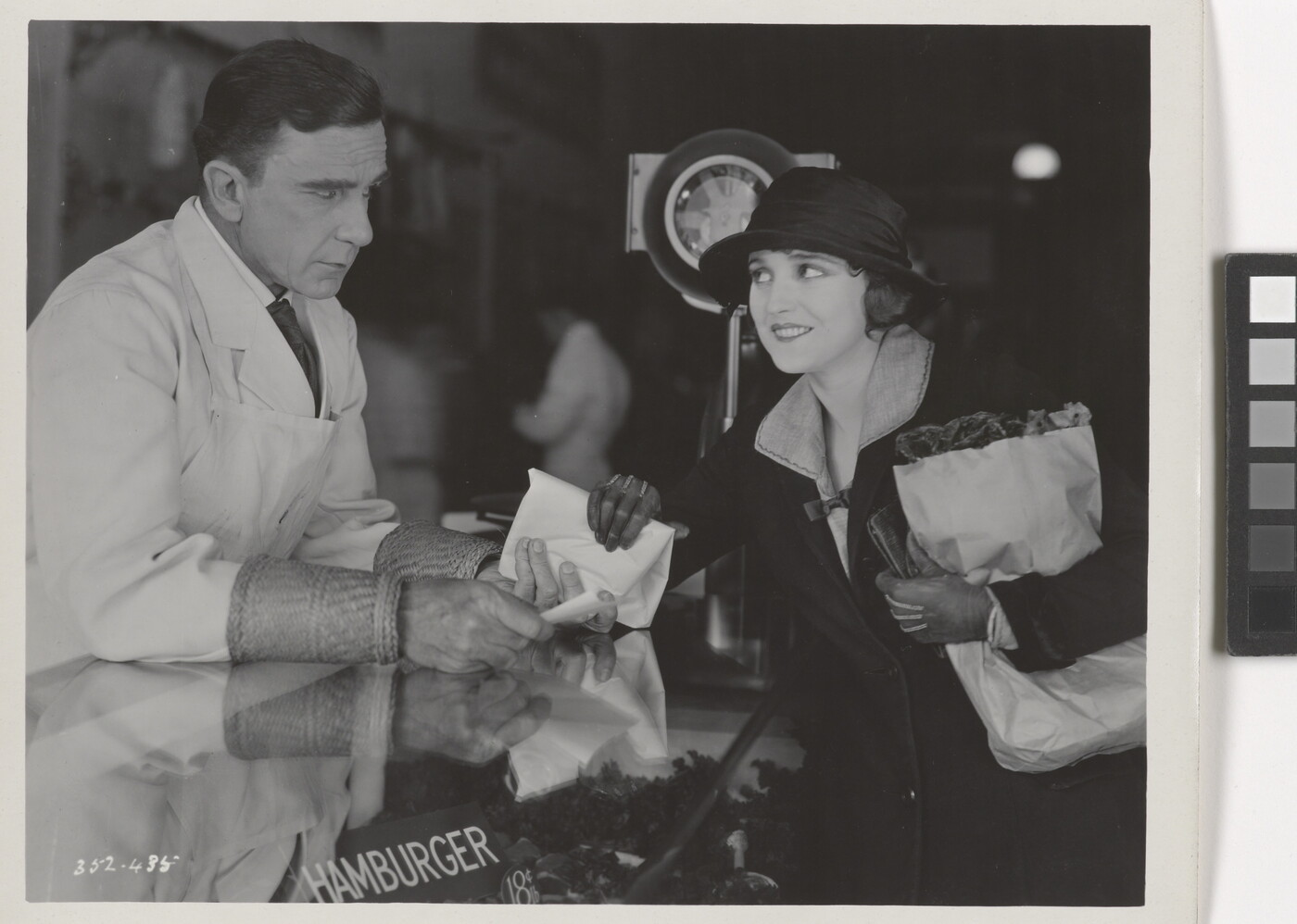 [Agnes Ayres in butcher shop, "Forbidden Fruit"] | Amon Carter Museum ...