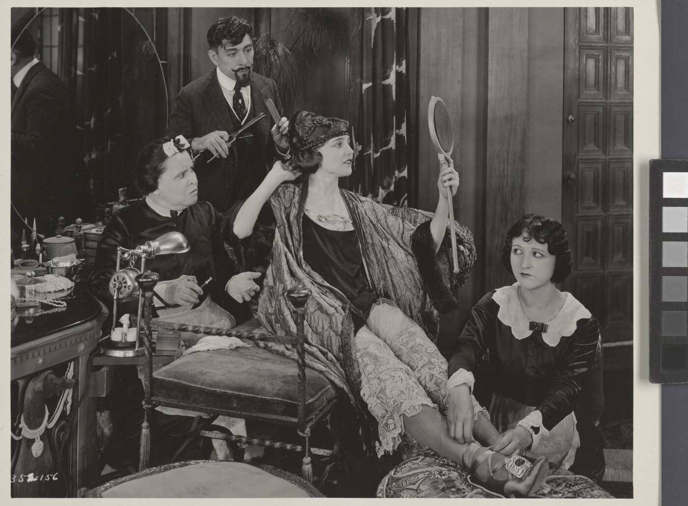 [Maids dressing Agnes Ayres in "Forbidden Fruit"] | Amon Carter Museum ...