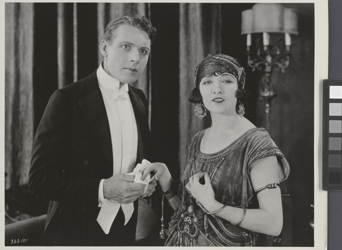 [Forrest Stanley and woman in formal attire, "Forbidden Fruit"] | Amon ...