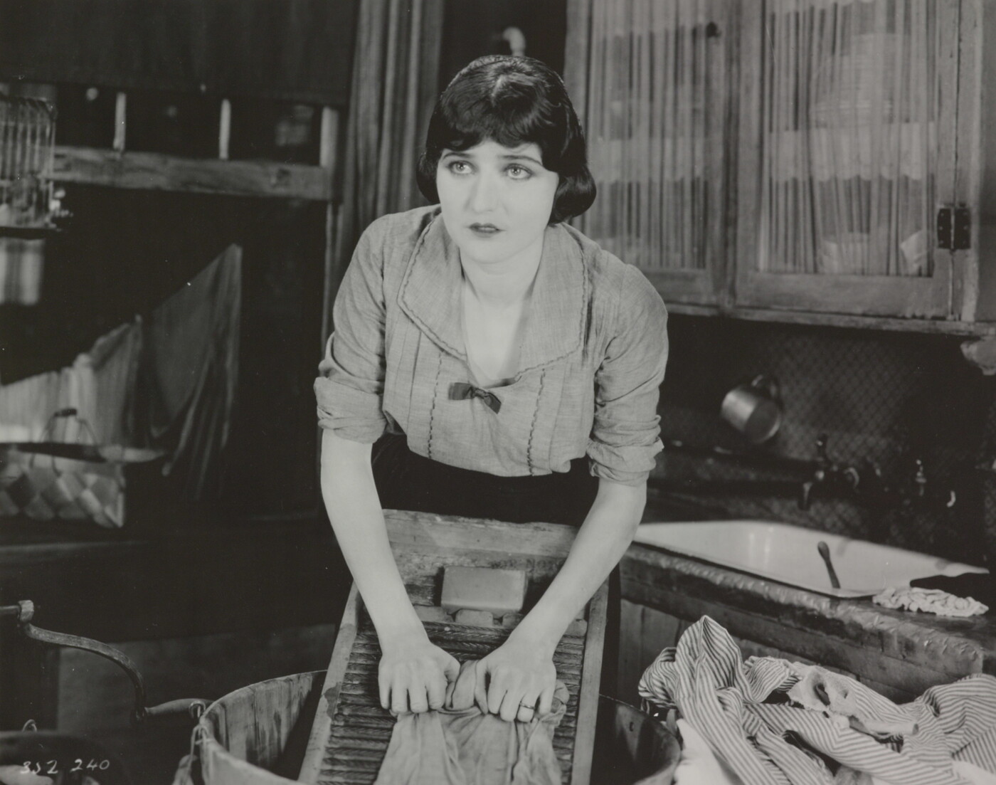 [Agnes Ayres using washboard, "Forbidden Fruit"] | Amon Carter Museum ...