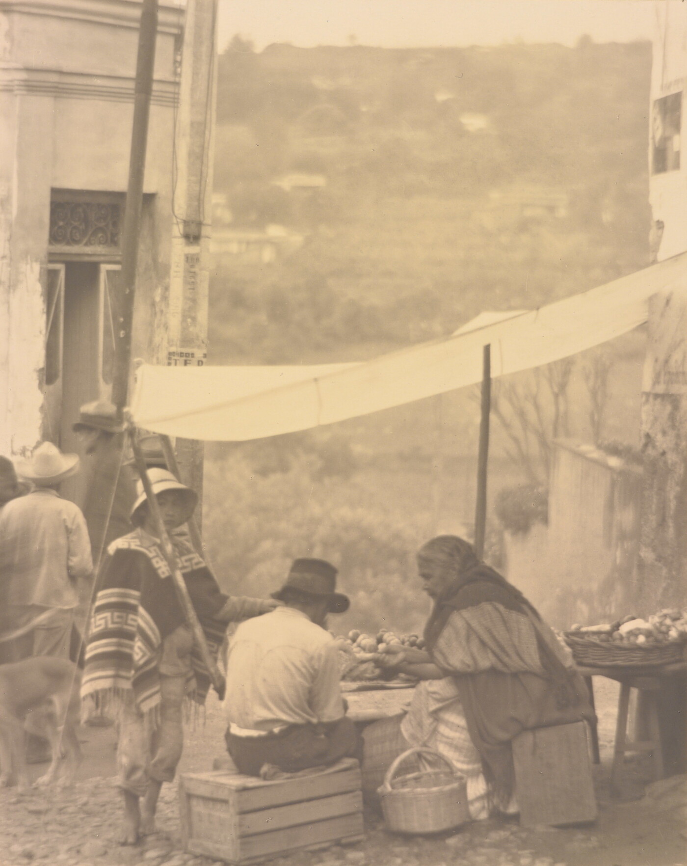 Market in Contreras, Mexico | Amon Carter Museum of American Art