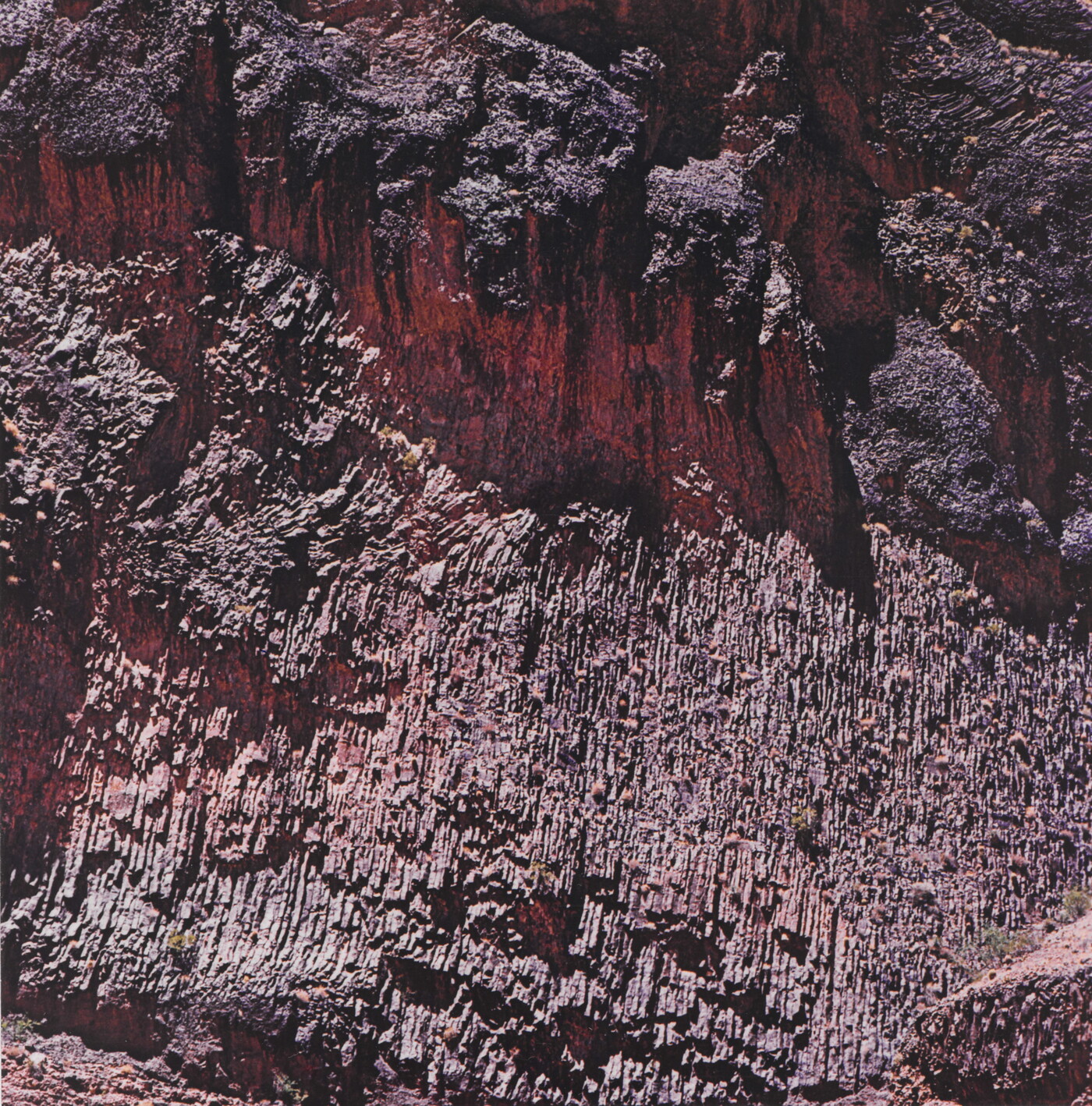 Columnar Basalt, Lower Grand Canyon, Arizona, June 29, 1967 | Amon ...