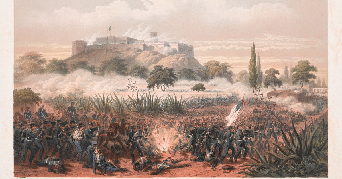 Storming of Chapultepec - Quitman's Attack | Amon Carter Museum of ...