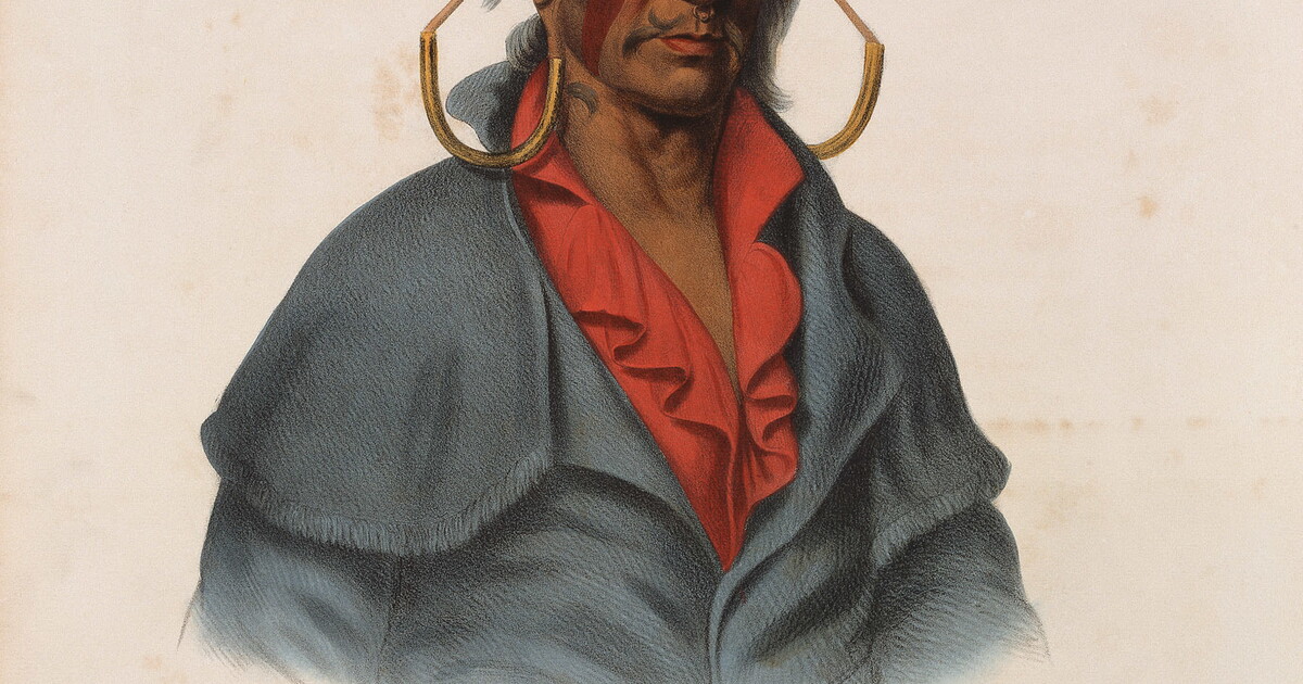 Payta-Kootha. A Shawanoe Warrior. | Amon Carter Museum of American Art