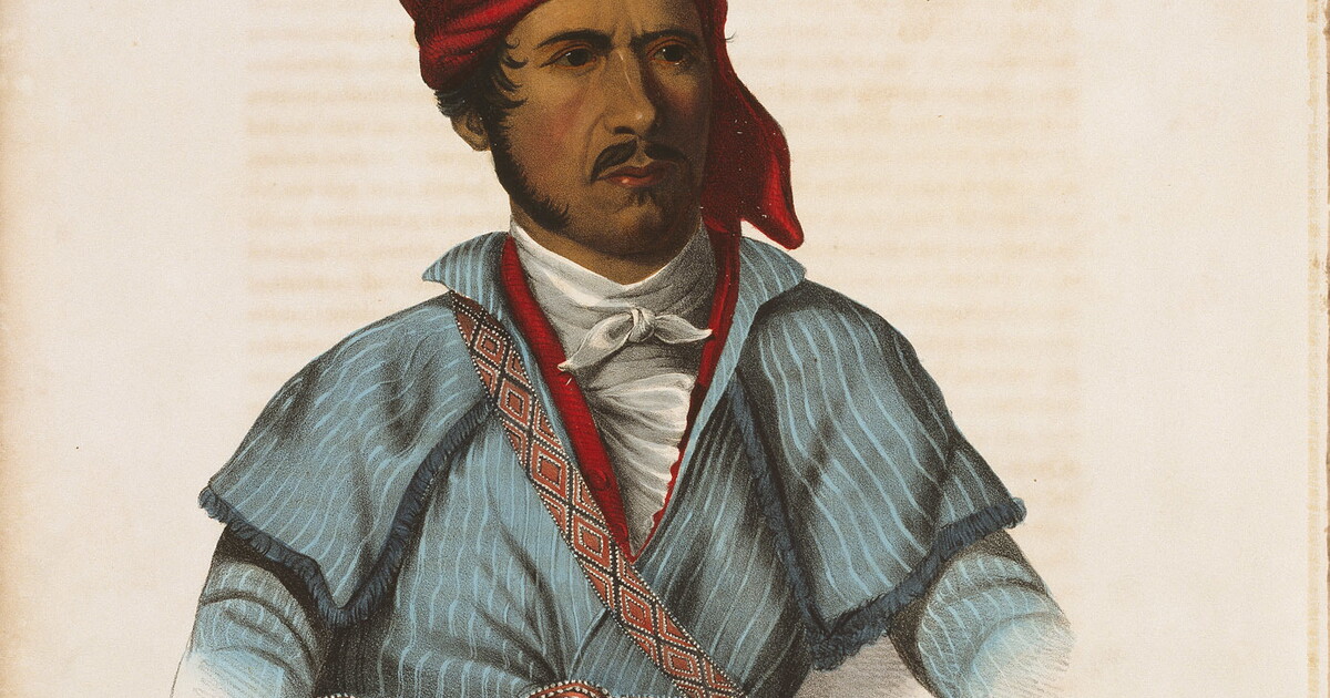 Timpoochee Barnard. An Uchee Warrior. | Amon Carter Museum of American Art