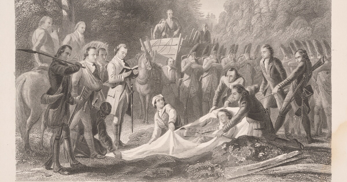 Burial of General Braddock. | Amon Carter Museum of American Art