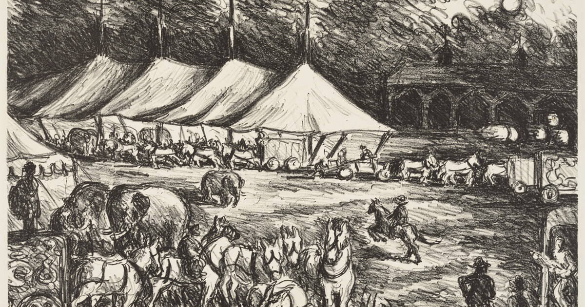 Circus on the Move | Amon Carter Museum of American Art