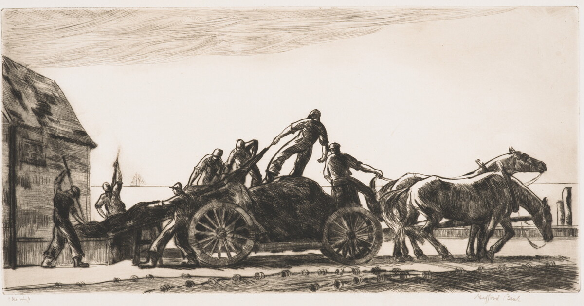 Tanning the Nets | Amon Carter Museum of American Art