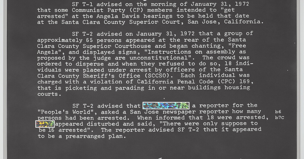 FBI Drawing: Instructions on Assembly | Amon Carter Museum of American Art