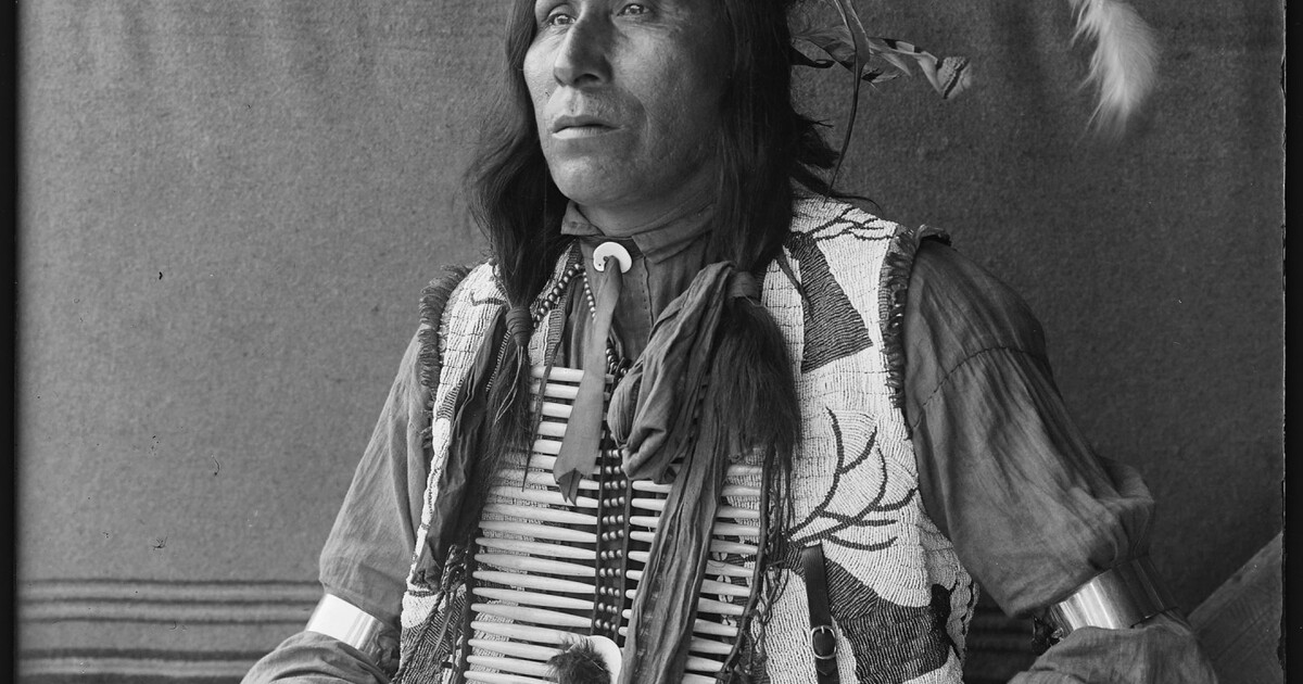 Charley Face, performer with Pawnee Bill's Wild West Show | Amon Carter ...