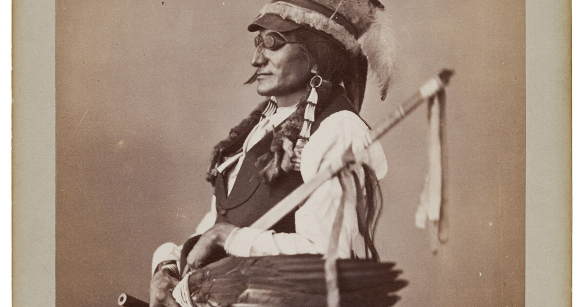 Kan-gi-i-yo-tan-ka, Sitting Raven, commonly called Sitting Crow ...