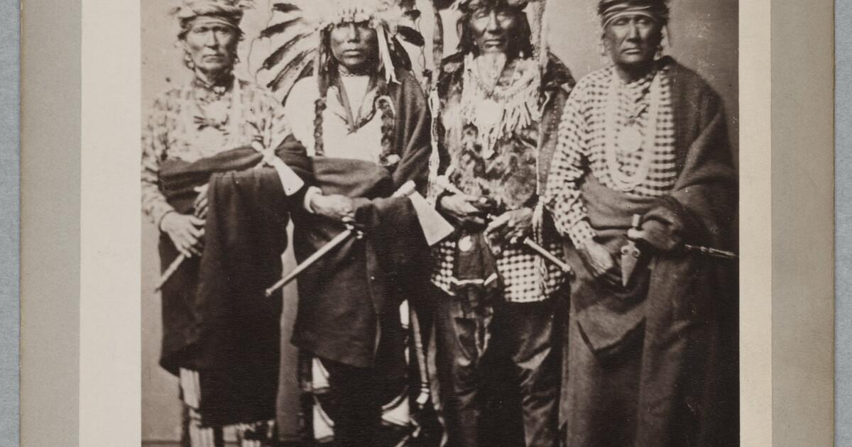 Lone Chief, Standing Buffalo, Iron Whip, Fast Walker | Amon Carter ...