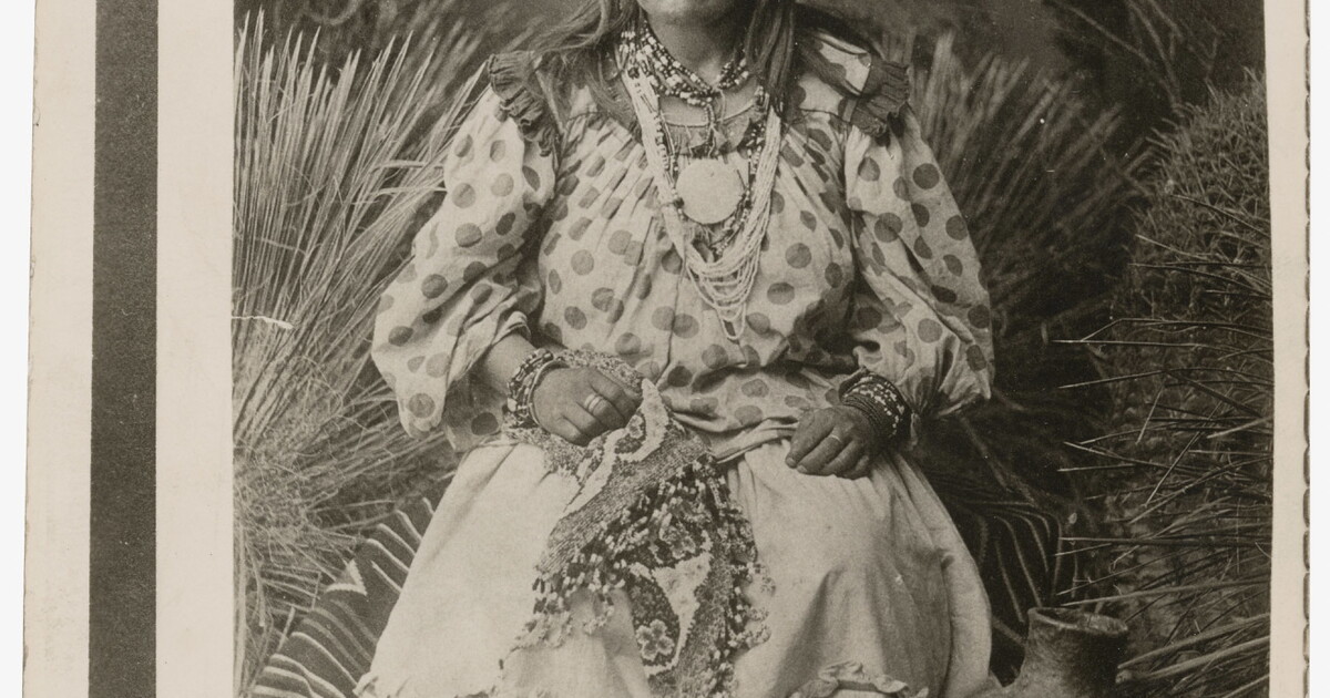 Nal-tzuc-ei-eh, Apache Squaw Spy in Chiricahua Campaign | Amon Carter ...