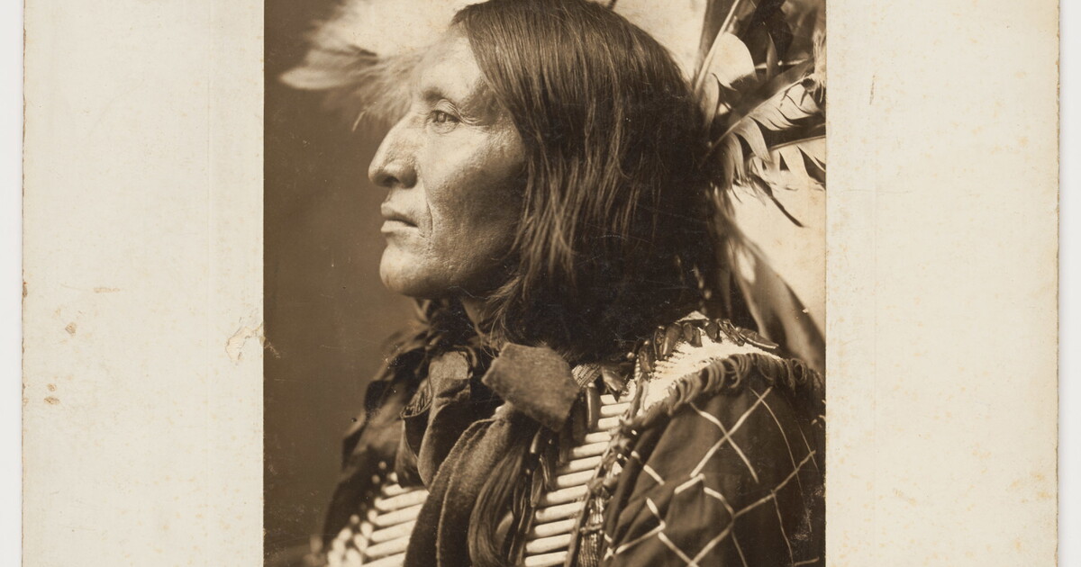 [Chief Lone Bear, from: Cummins Indian Congress and Life on the Plains ...