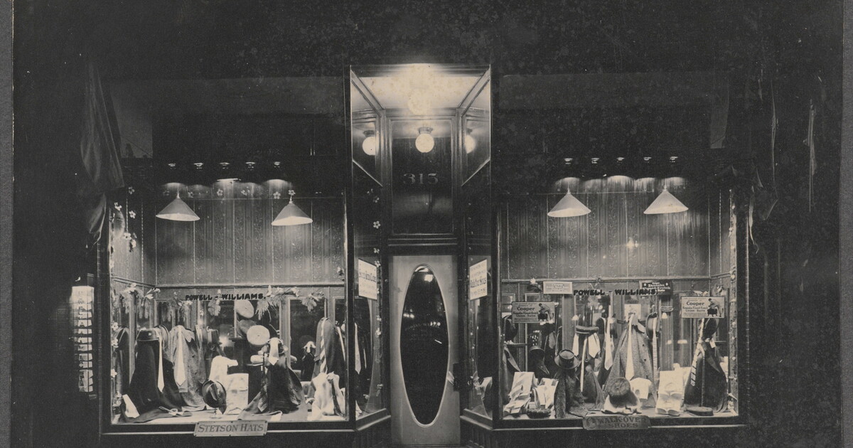 Powell-Williams Store at Night, Victor, Colorado | Amon Carter Museum ...