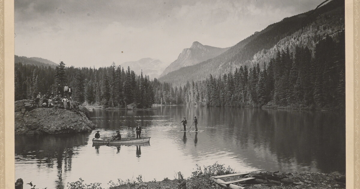 Born's Lake, Miles Above Pagosa Springs, Colorado | Amon Carter Museum ...