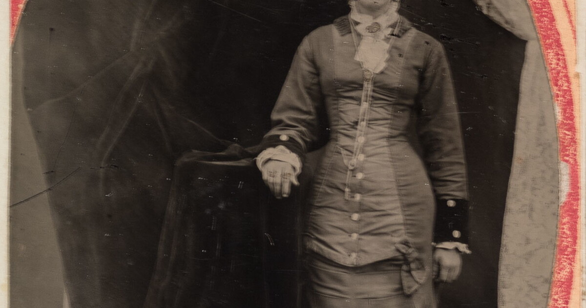 [Mary Ann Hicks, standing, full length] | Amon Carter Museum of ...