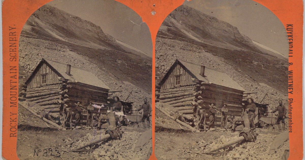 Lower Shaft House and Upper Boarding House, Summitville, Colo. | Amon ...