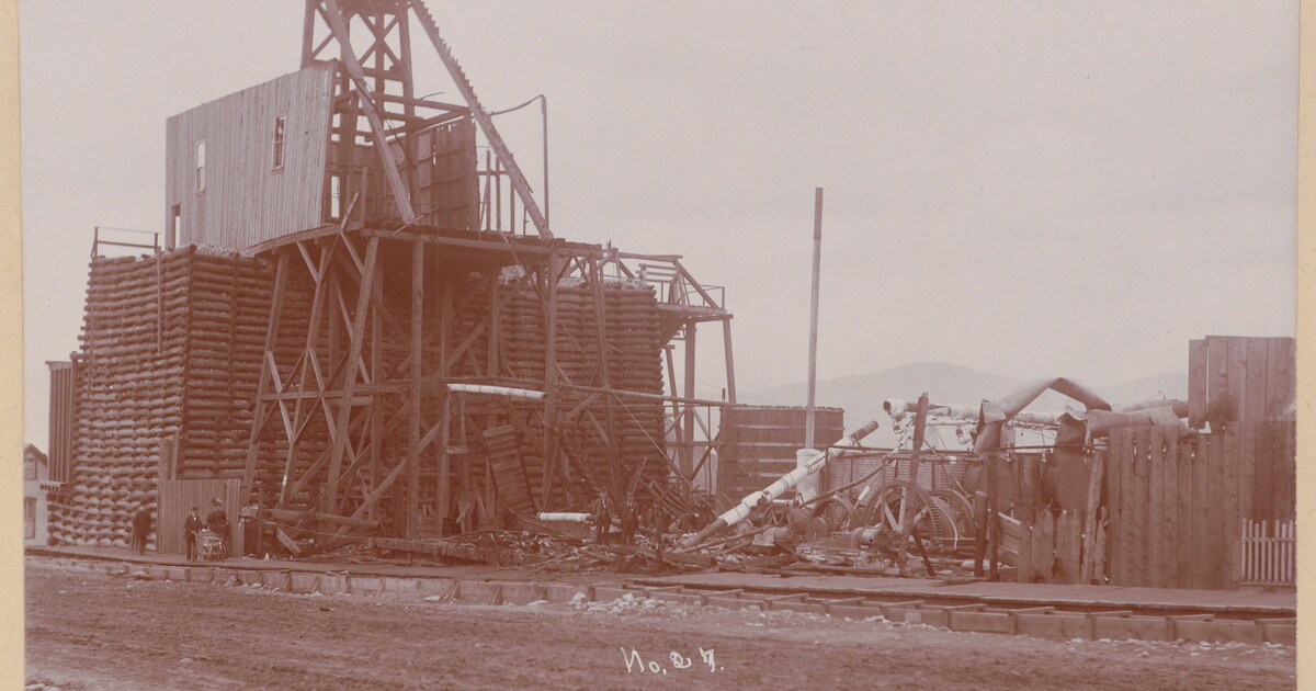 [View of Coronado Mine at time of miner's strike] | Amon Carter Museum ...