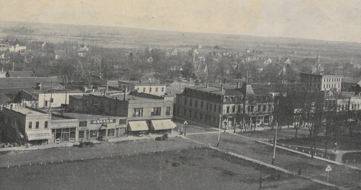 Birdseye View, Benson, Minn. | Amon Carter Museum of American Art