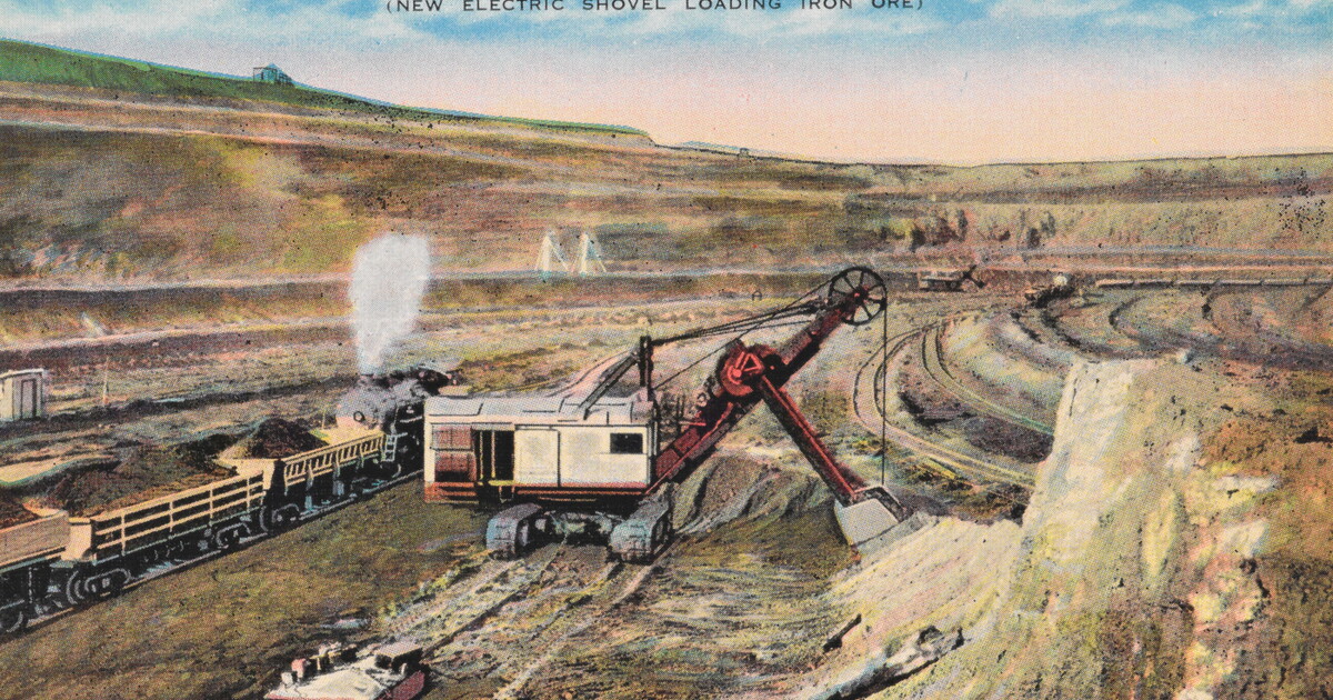 Mahoning-Hull-Rust Open Pit Mine, Hibbing, Minn. | Amon Carter Museum ...