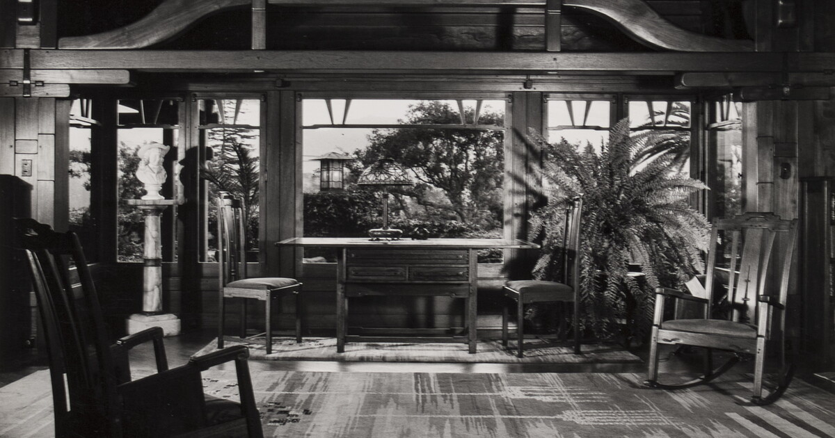 The Gamble House. Living Room | Amon Carter Museum of American Art