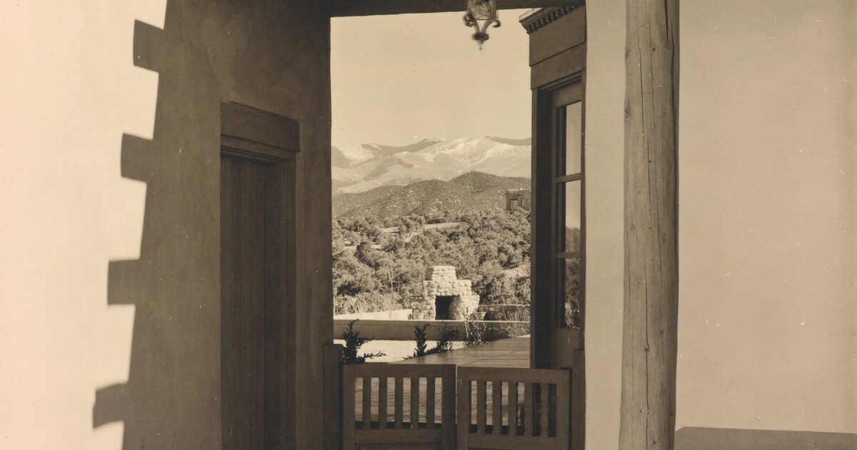 [Henry Hoyt residence, Santa Fe, New Mexico] | Amon Carter Museum of ...