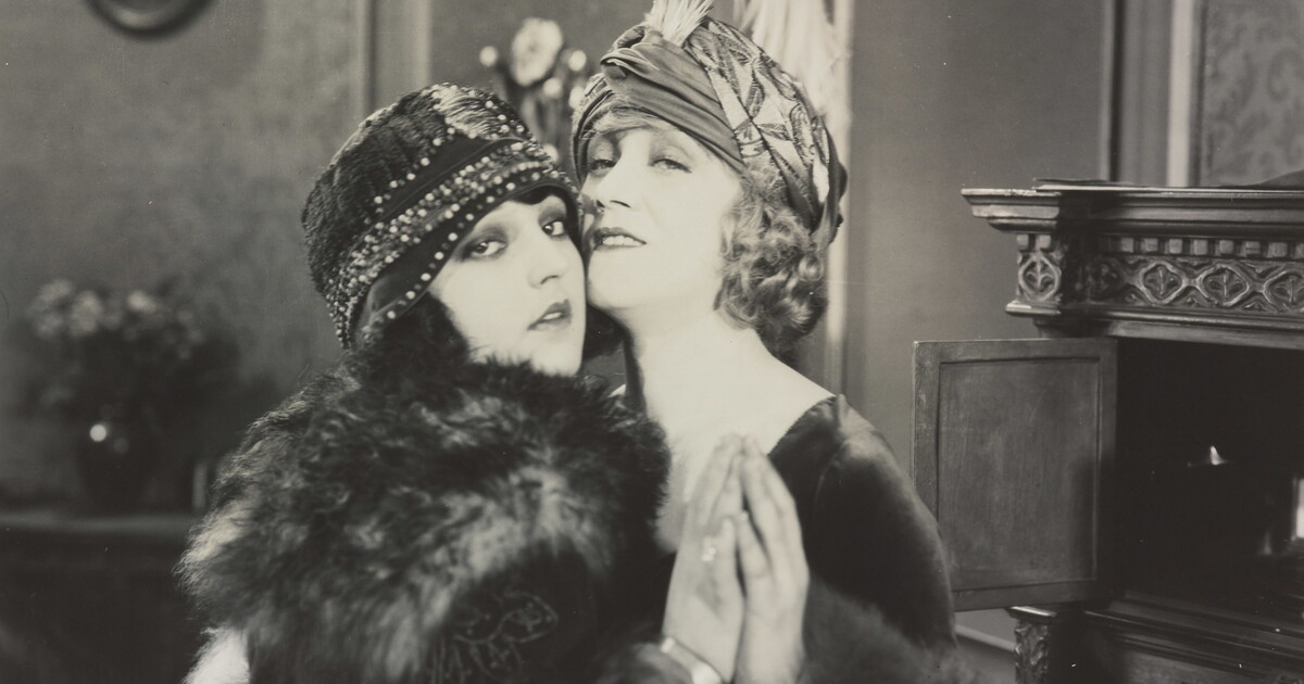 [Maude Wayne and actress embracing, "Affairs of Anatol"] | Amon Carter ...