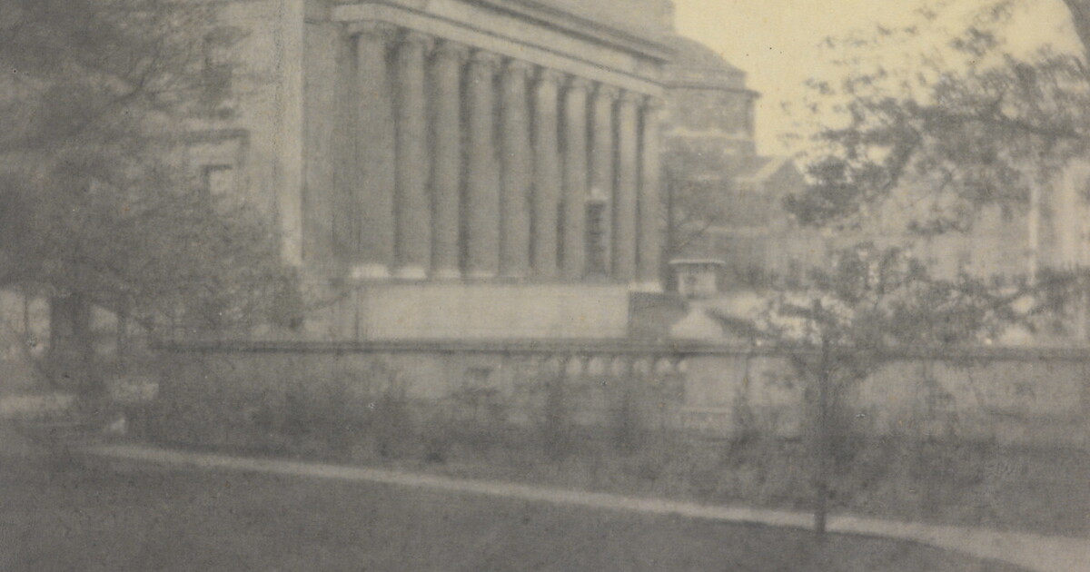 [Low Memorial Library, Columbia University] | Amon Carter Museum of ...